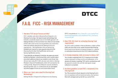 FAQs - U.S. Treasury Clearing | DTCC