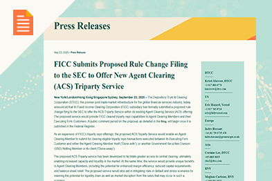 U.S. Treasury Clearing | DTCC